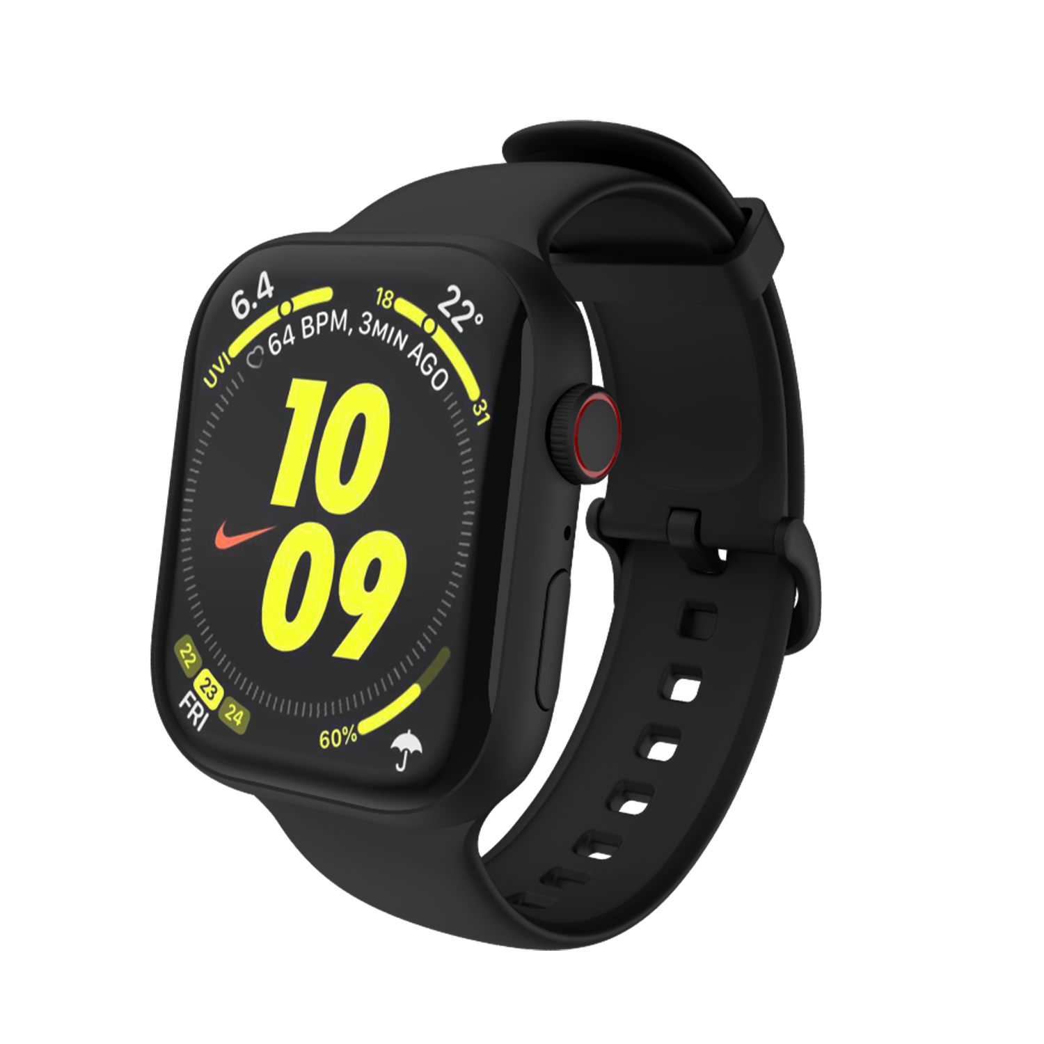 Fitso 3 BT Calling Smartwatch with Full Touch Control (LSW-012)