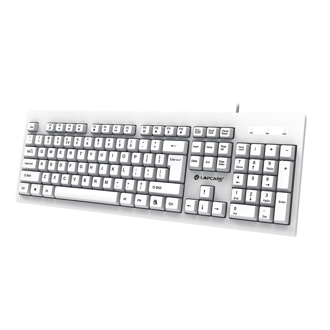 USB Alfa Keyboard 6 With 104 Keys, Wired, Plug & Play (LOX-105)