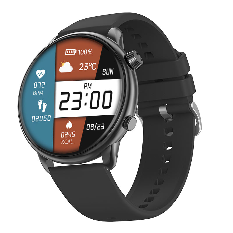Crush I 1.43"AMOLED Smartwatch With AI Voice Assistant & IP68 resistan