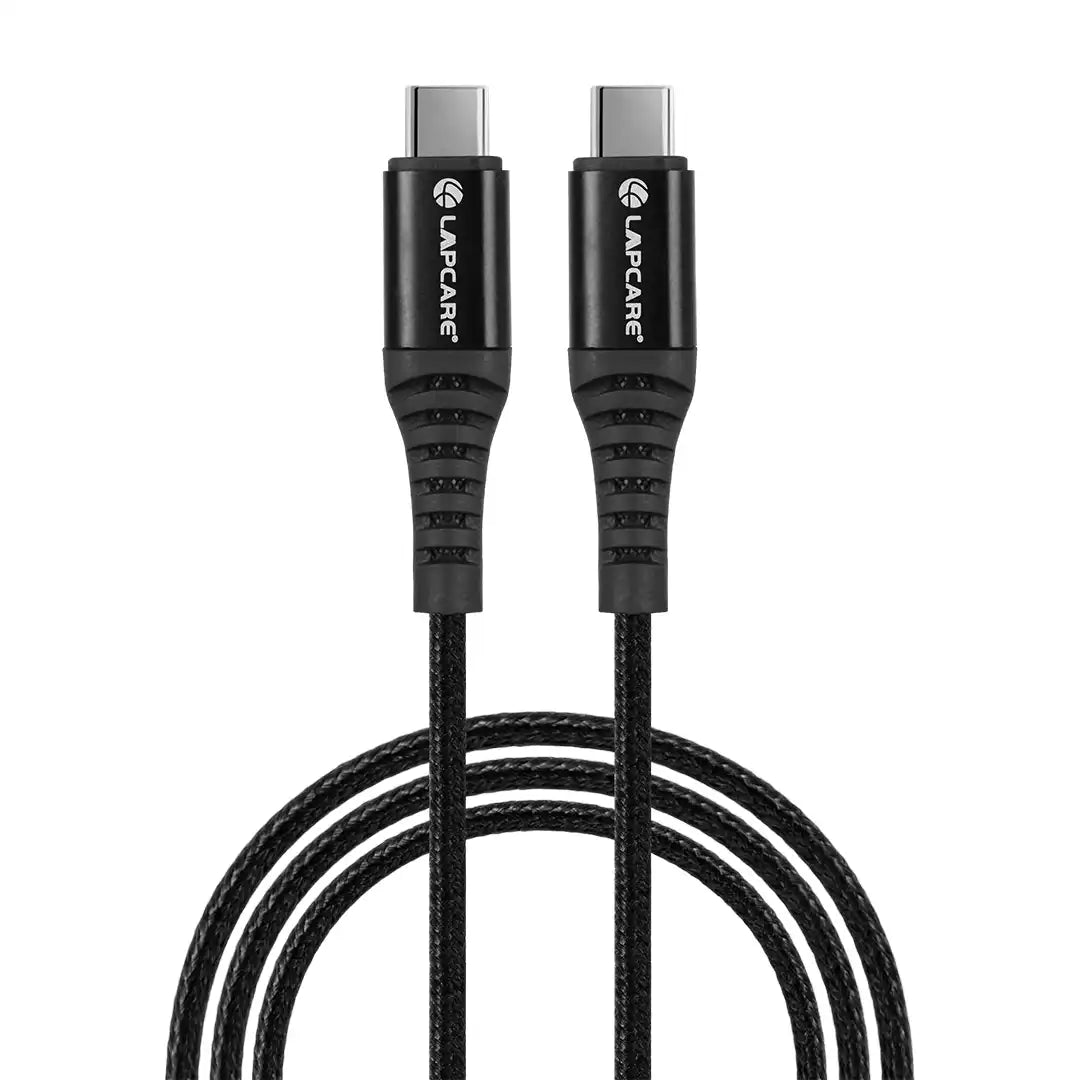 Hook 100W Type-C Braided Cable With Metal Shell (LTC-204)