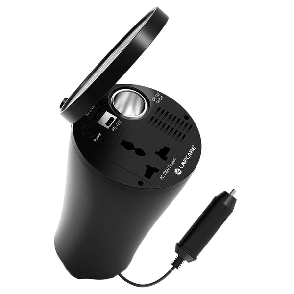 LAPCARE 150W Car Power Inverter Charger with Built-in cooling fan (LPI ...