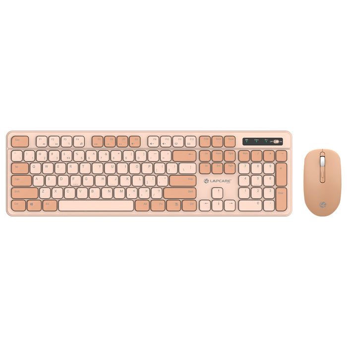 Ramon 5 Wireless Keyboard & Mouse Combo with 12 Multimedia Keys & 3200