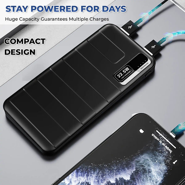 Blaze 22.5W Fast Charging 10000mah Power Bank Black (LPB-015) – lapcare.com