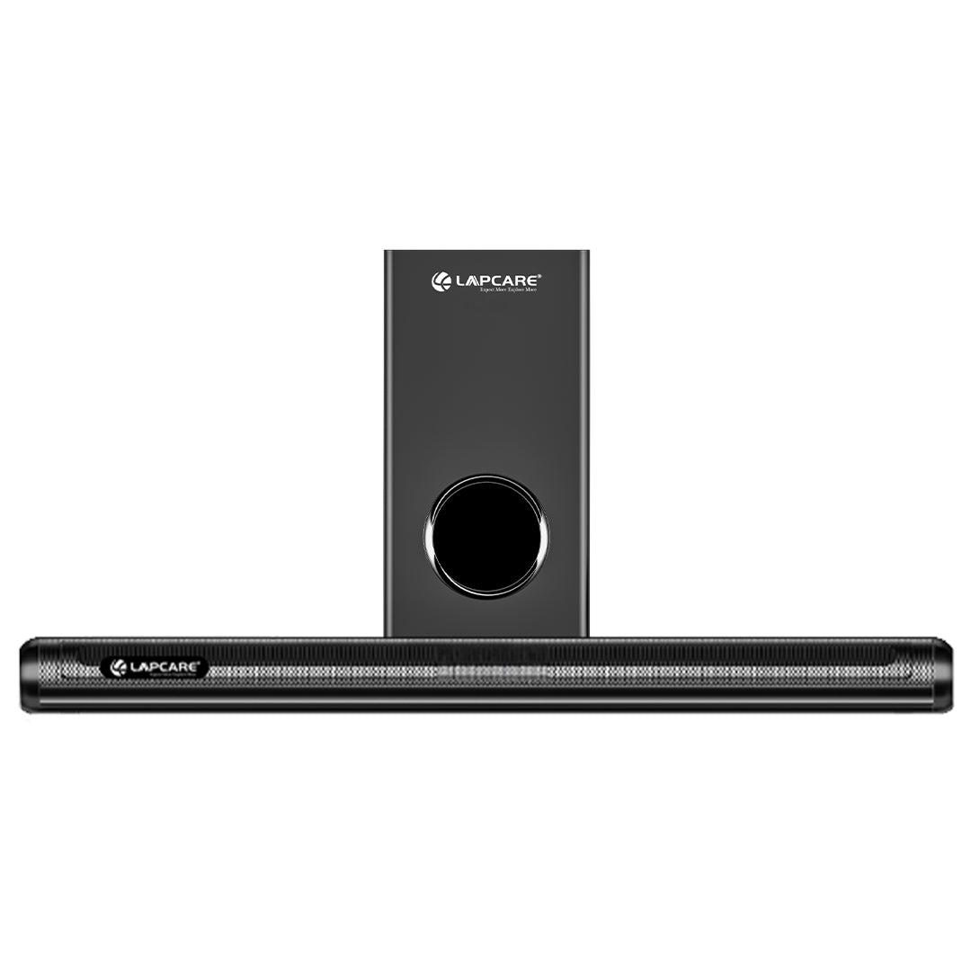 Elevate 120W Bluetooth Stereo Sound bar With HDMI ARC & Dual Power Bas