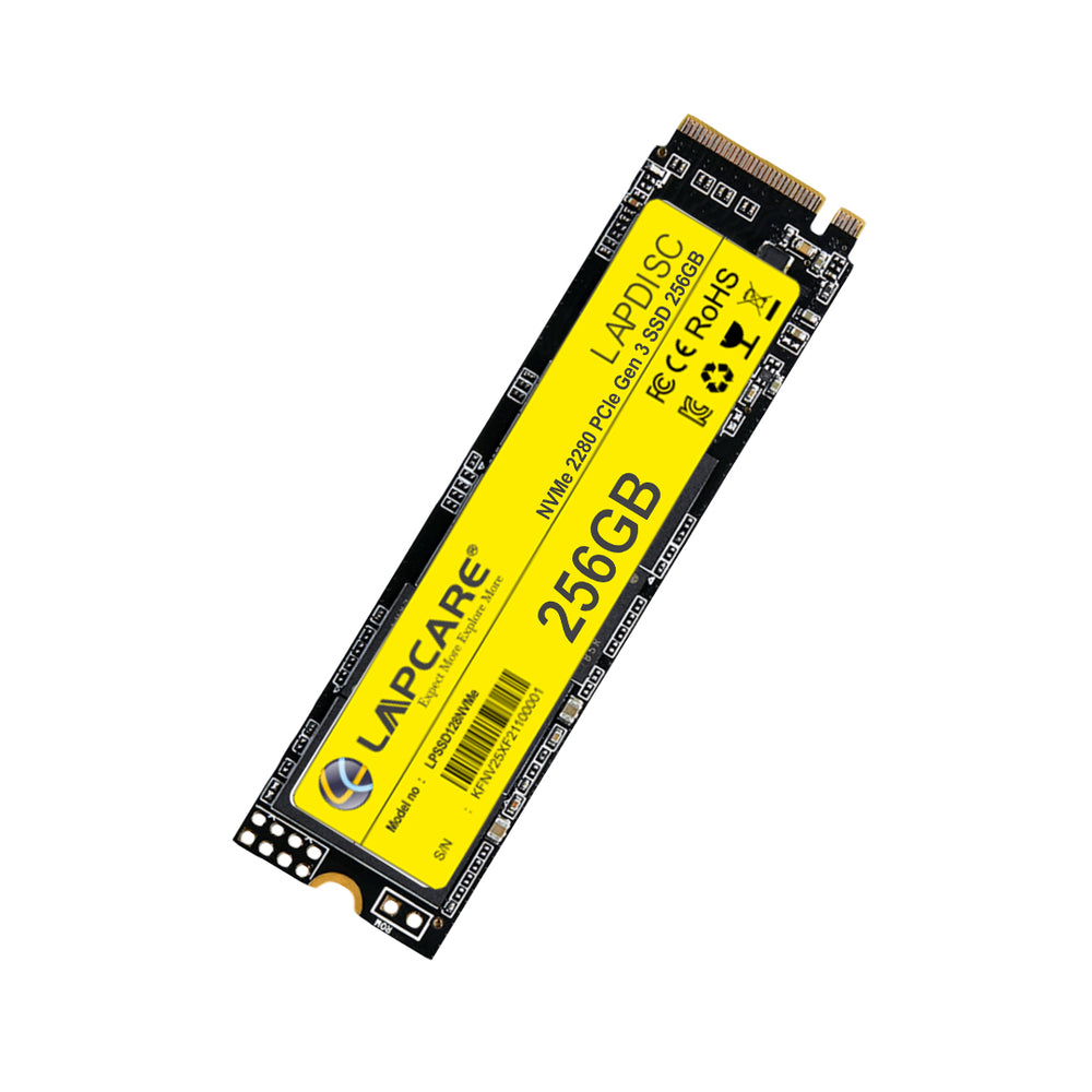 LAPDISC 256GB NVMe 2280 PCIe Gen 3 SSD